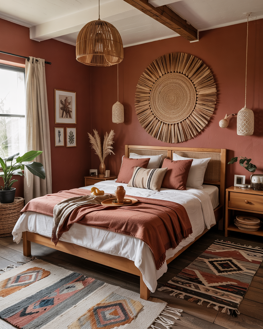 36 Red Bedroom 2025 ideas with cozy decor, bold colors, aesthetic walls ...