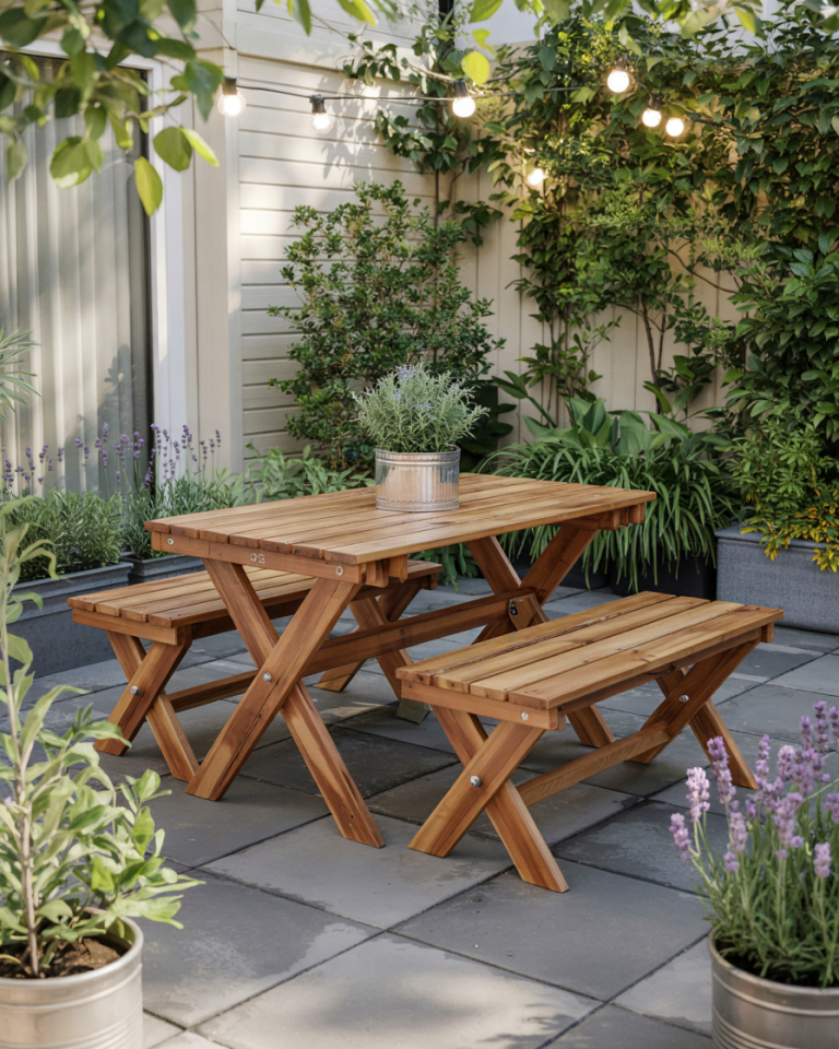 44 Patio Table Ideas for 2025: Unique, Budget-Friendly DIY Designs for ...