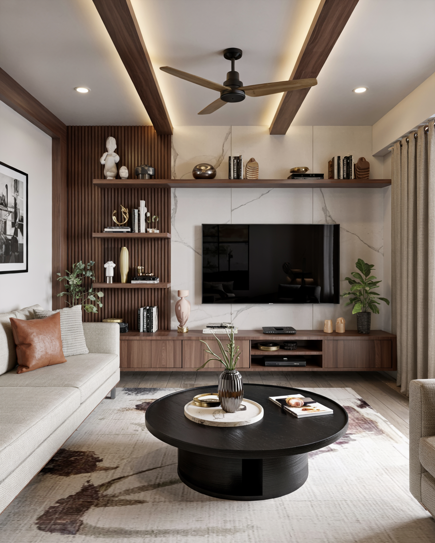 41 Modern Living Room 2025 Ideas with Cozy Mid Century, Black, Neutral ...