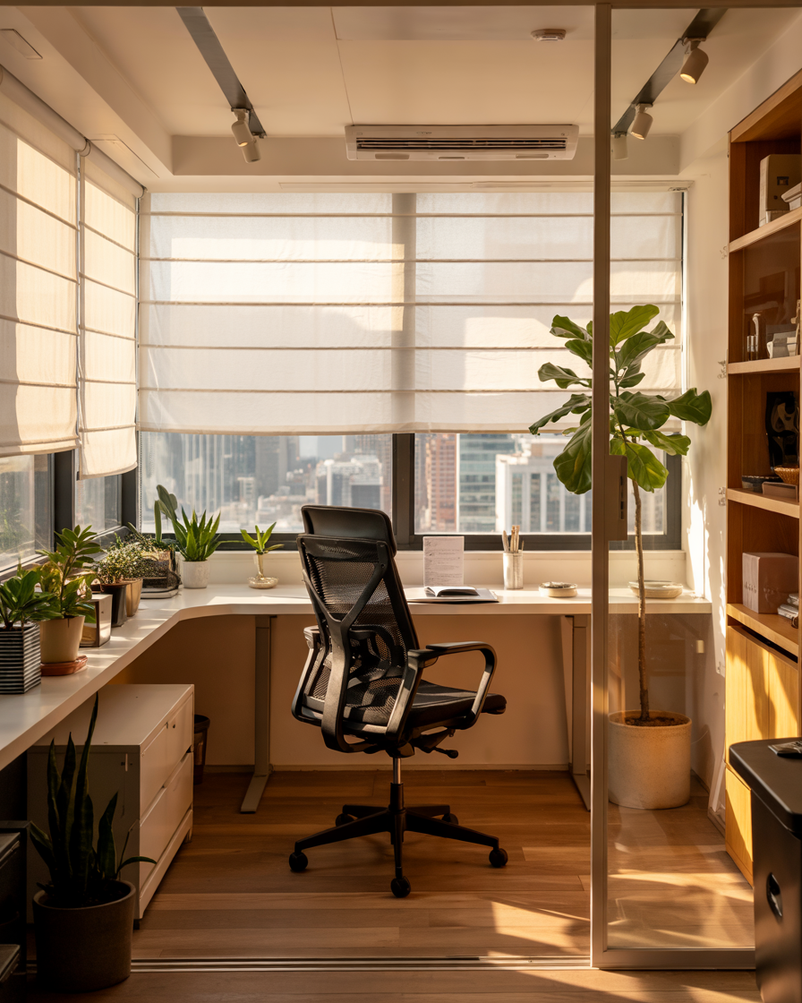 38 Balcony Workspace Ideas 2025 for Small Spaces Closed and Open ...
