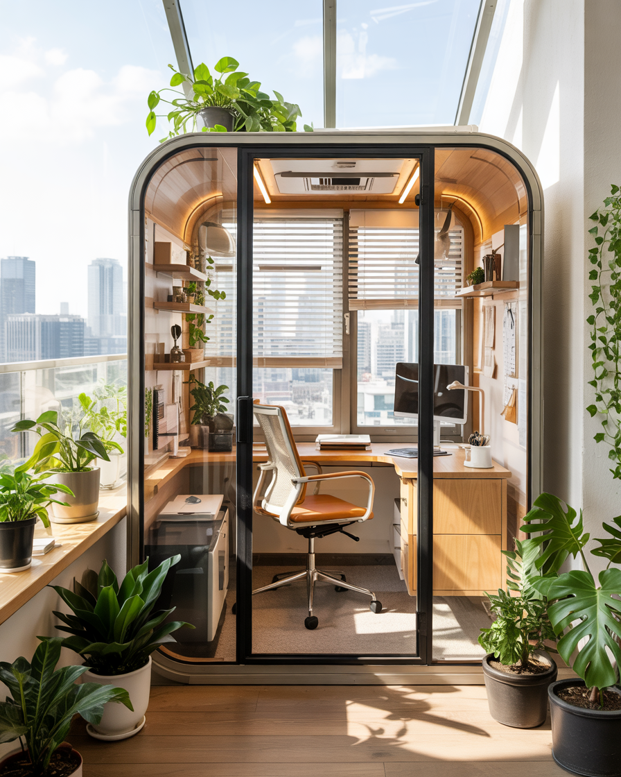 38 Balcony Workspace Ideas 2025 for Small Spaces Closed and Open ...