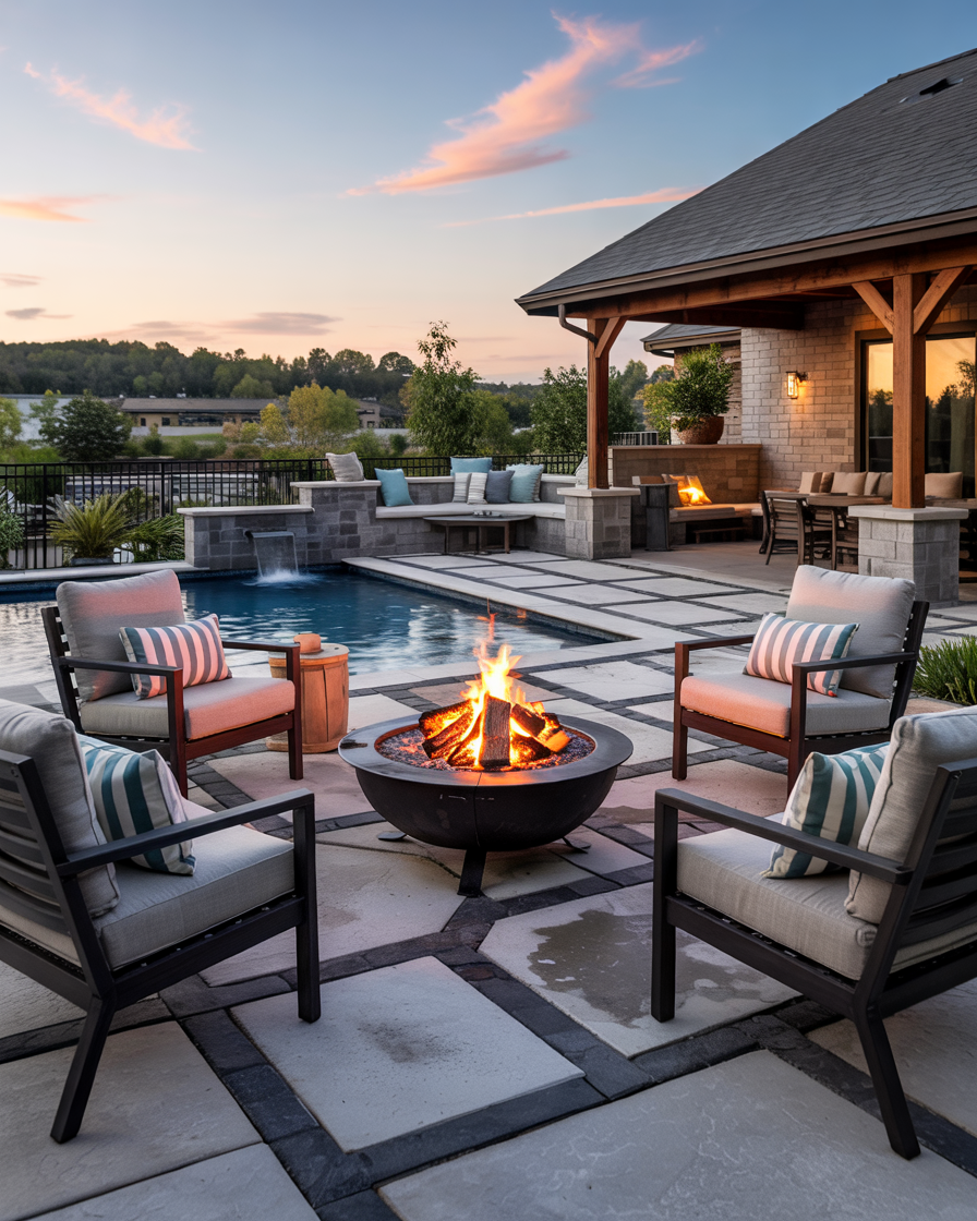 Fire Pit Ideas Backyard 2025 with Smokeless, DIY, Sunken, and Propane ...