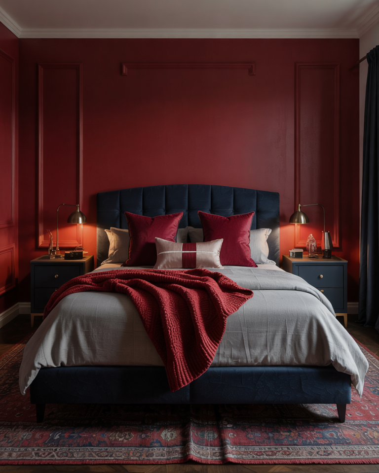 36 Red Bedroom 2025 ideas with cozy decor, bold colors, aesthetic walls ...