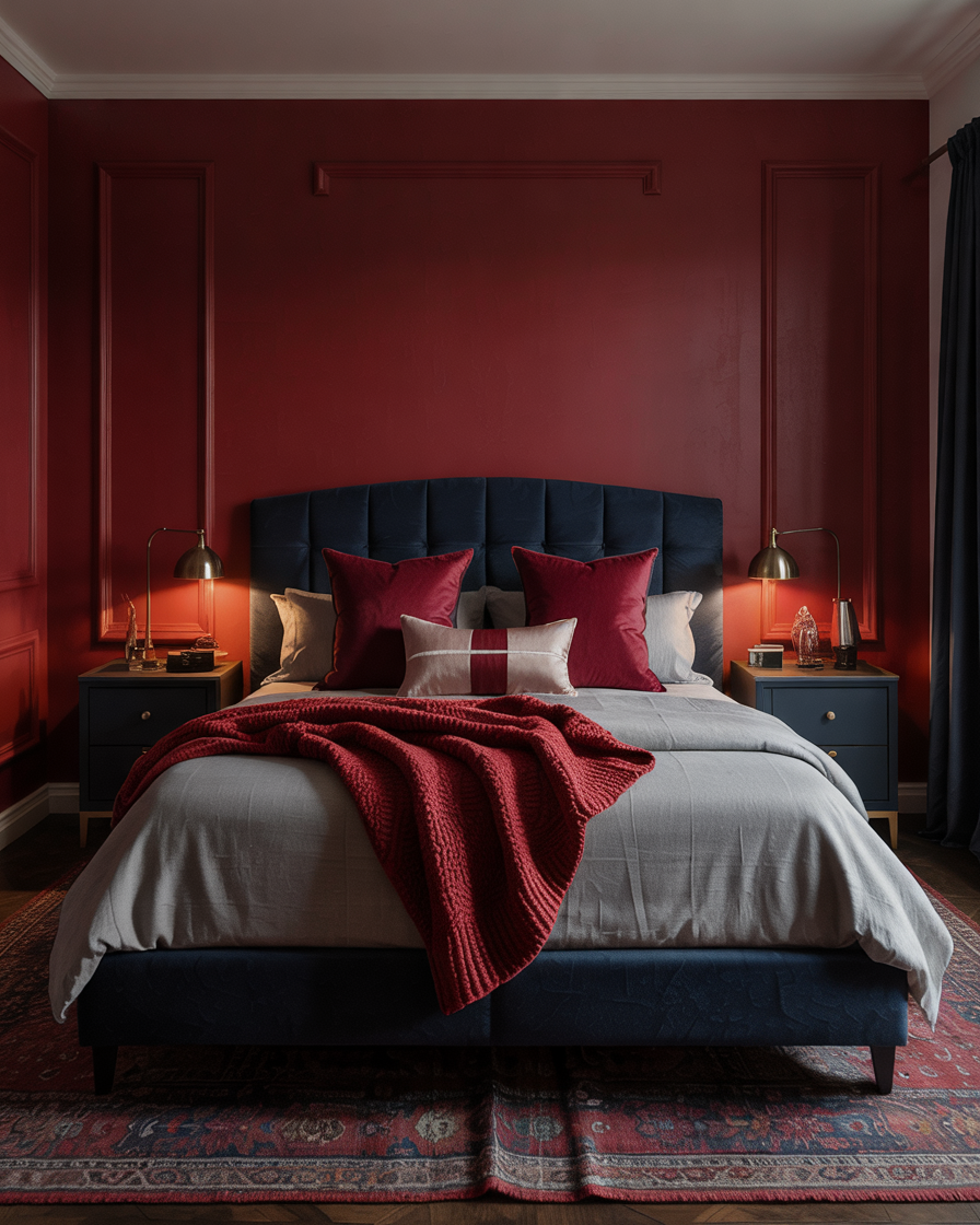 36 Red Bedroom 2025 ideas with cozy decor, bold colors, aesthetic walls ...