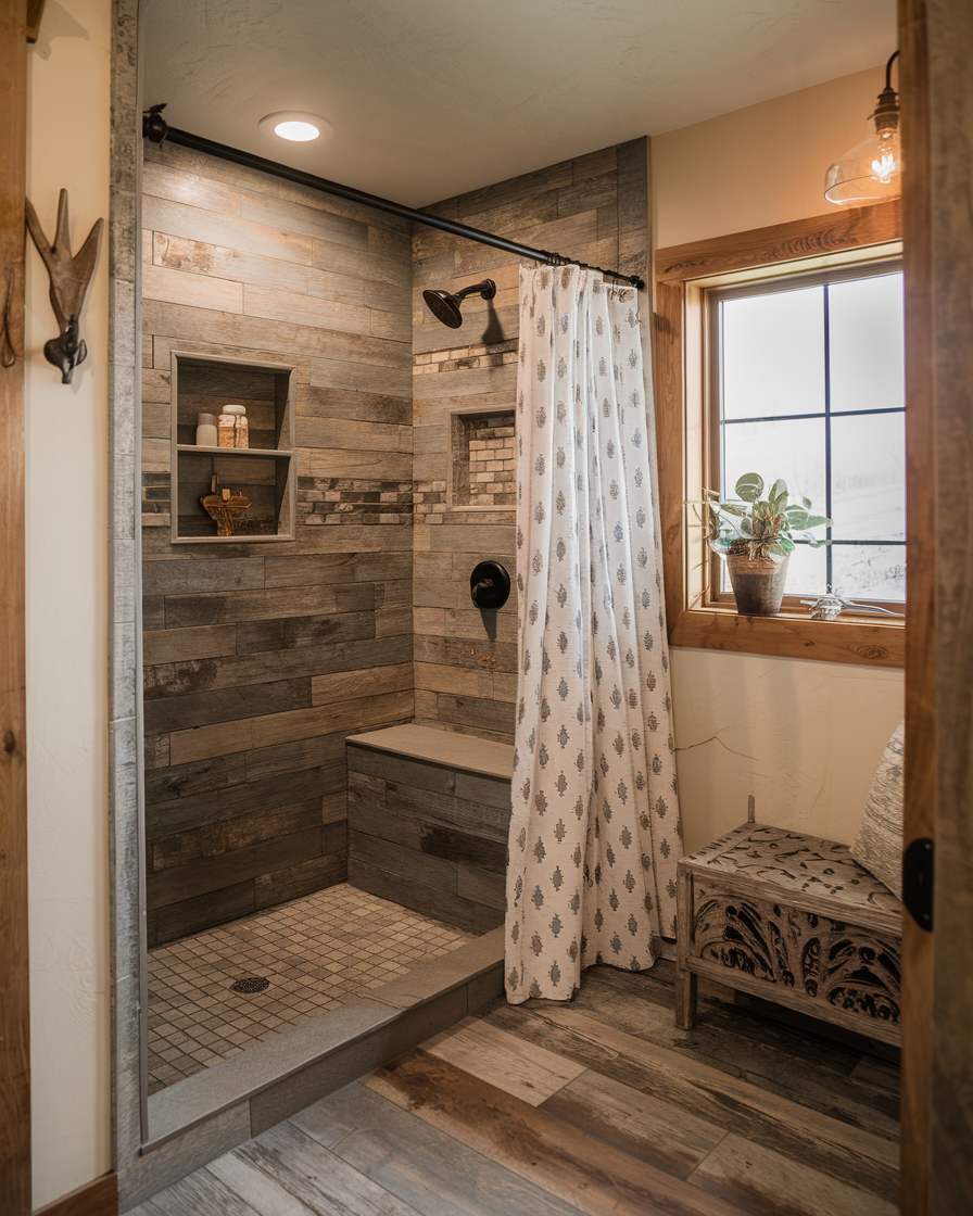 29 Half Wall Shower Ideas 2025 for Walk-In Designs, Master Baths, and ...