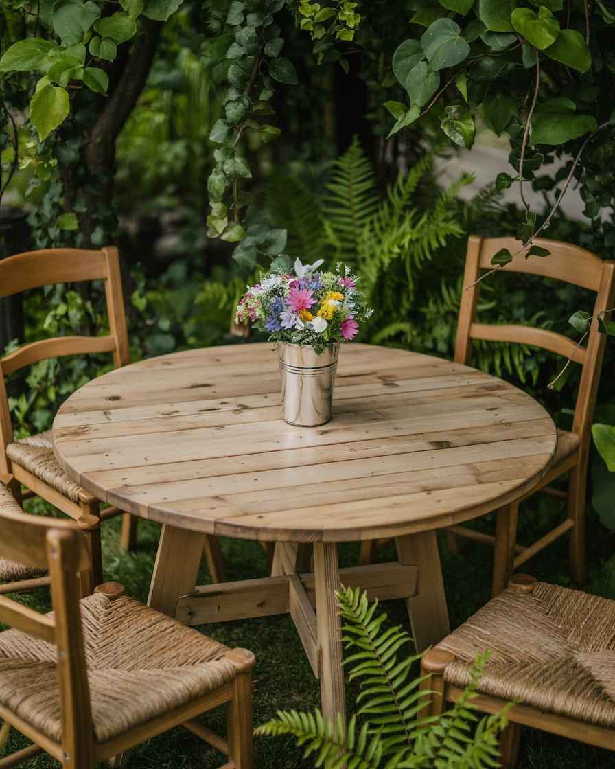 44 Patio Table Ideas for 2025: Unique, Budget-Friendly DIY Designs for ...