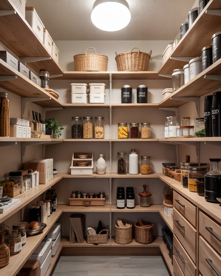 29 smart and stylish Pantry Ideas 2025 for small kitchens closets and ...