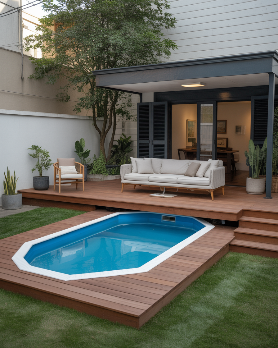 Backyard Pool Designs 2025 for Small Yards Modern Budgets Family ...