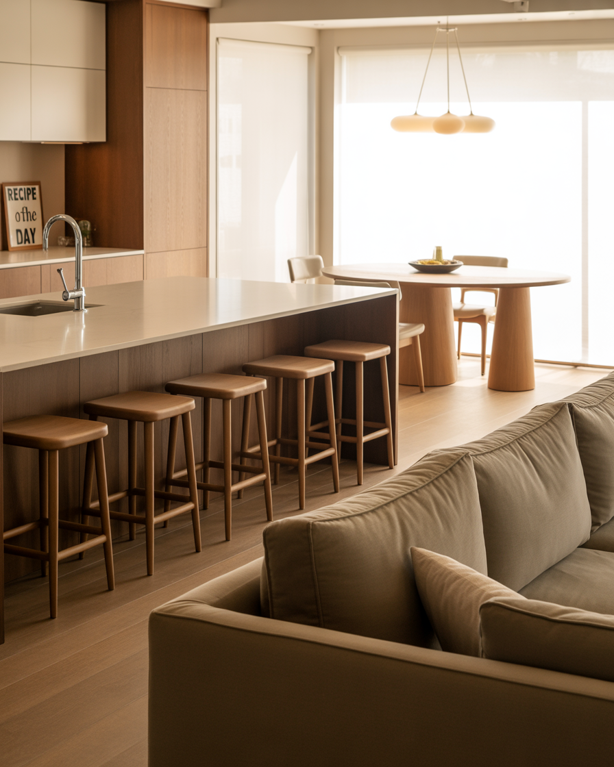 Open Kitchen Living Rooms 2025 with 40 Stylish Layout and Decor Ideas ...