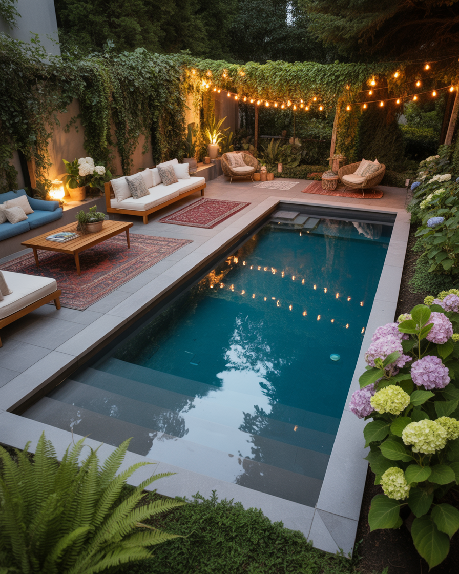 Cozy Backyard Ideas 2025 with Fire Pits, Pergolas, Pools, and More for ...