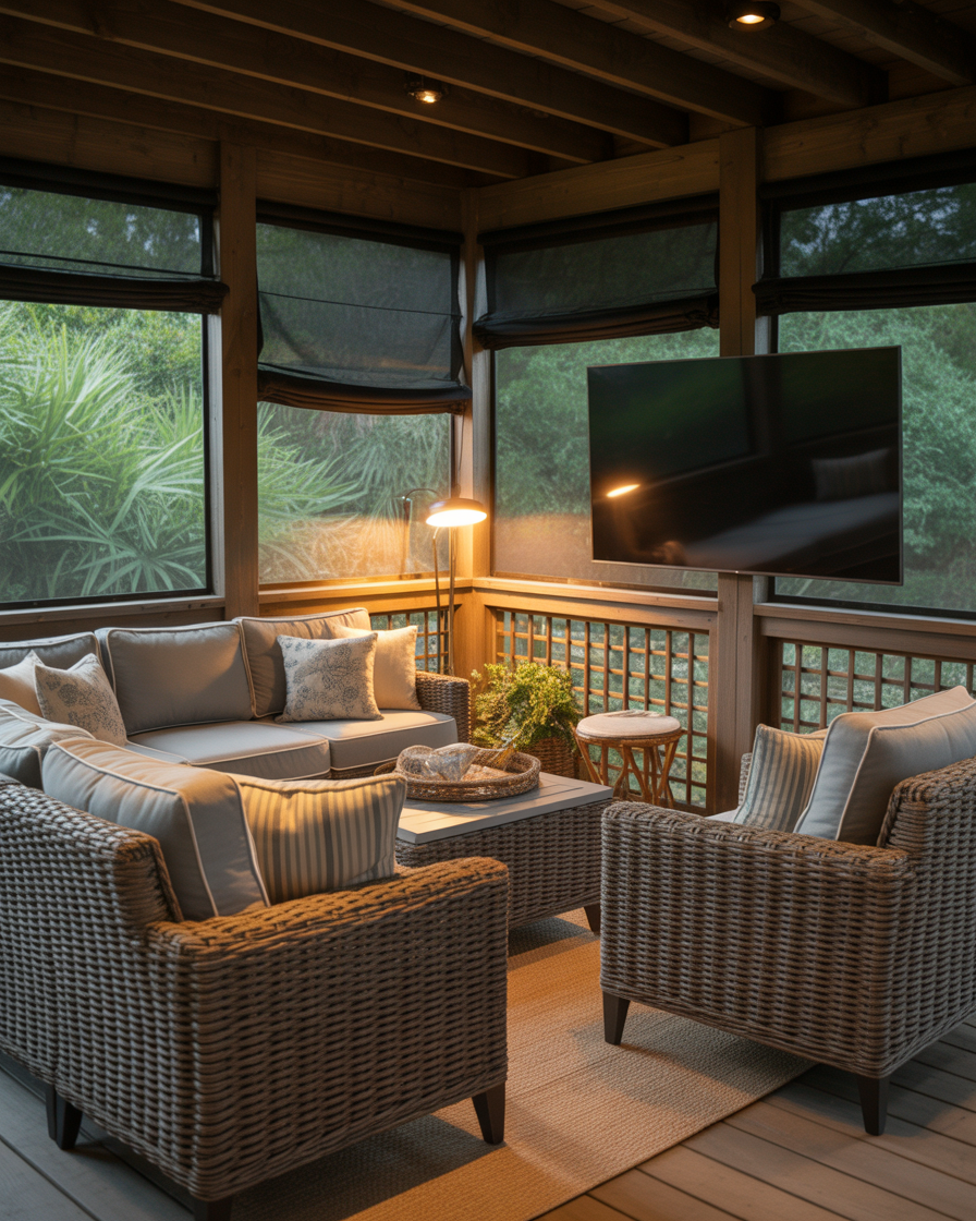 Screened In Porch Decorating Ideas 2025 for Cozy, Rustic, Boho, and ...