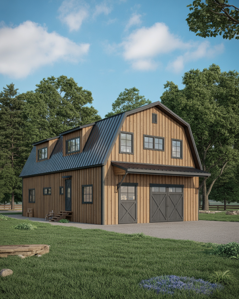Barndominium Floor Plans 2025 with Loft Garage Basement and Open ...