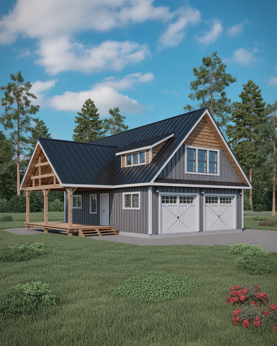 Barndominium Floor Plans 2025 with Loft Garage Basement and Open ...