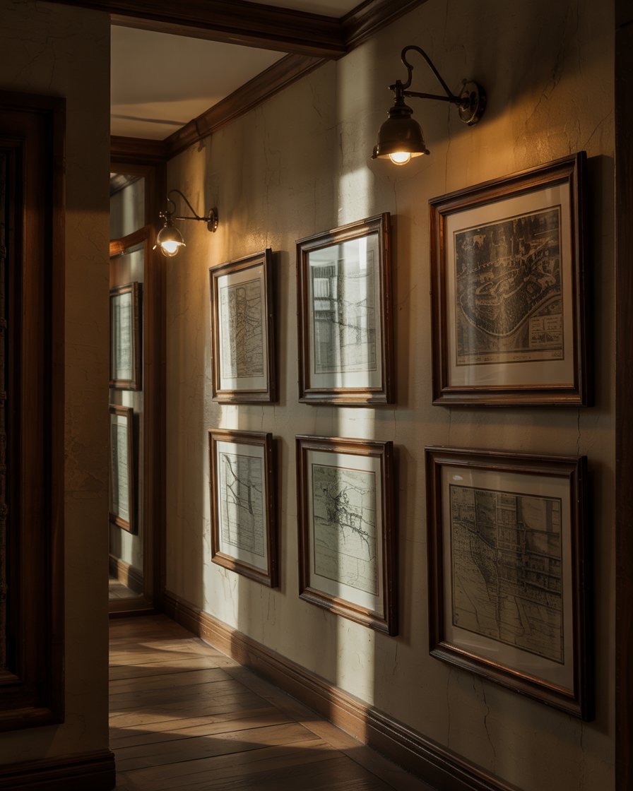 29 Hallway Wall Decor Ideas 2025 for Narrow Spaces Rustic Styles and ...