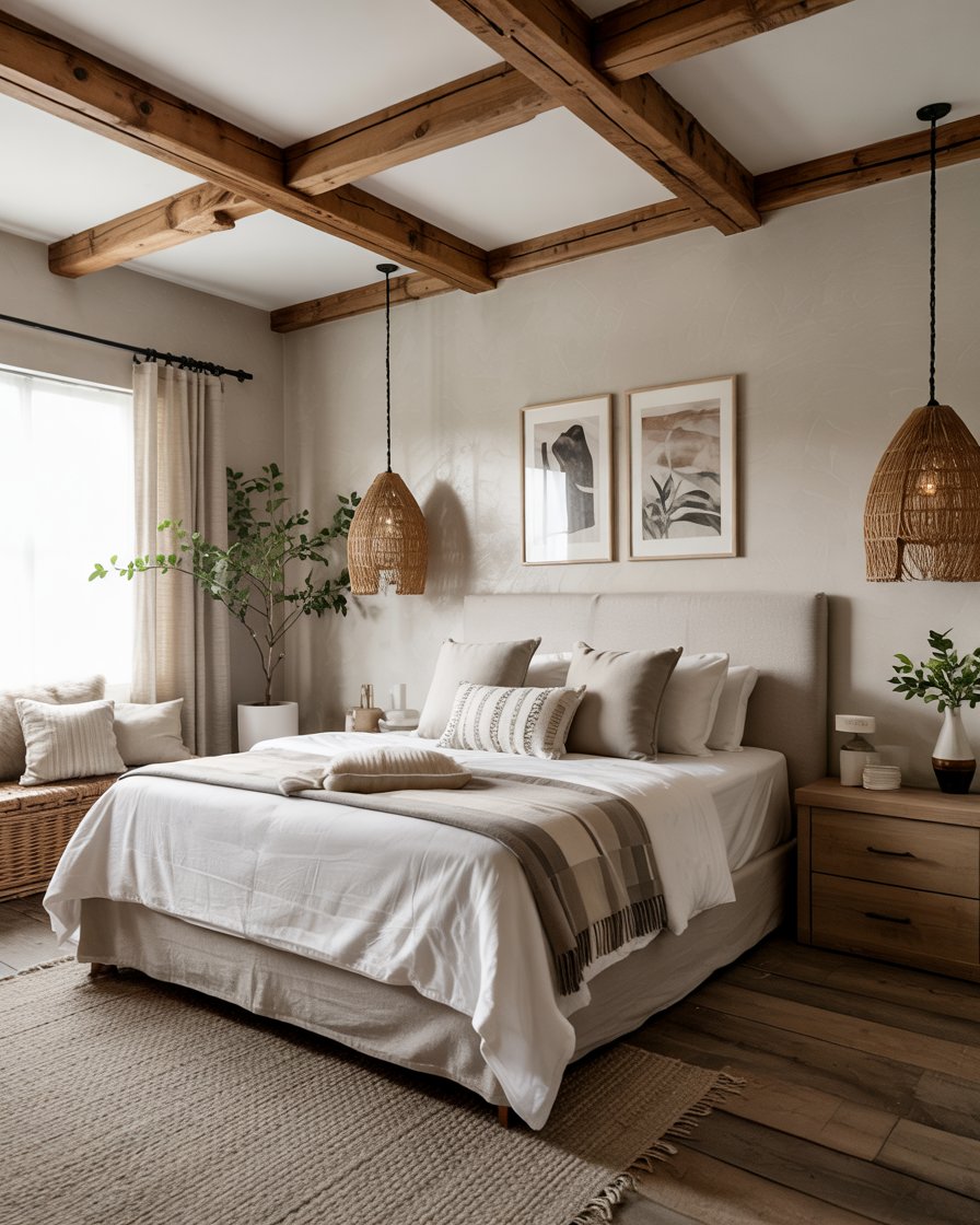 36 Rustic Bedroom Decor Ideas 2025 with Cozy DIY Touches and Farmhouse ...