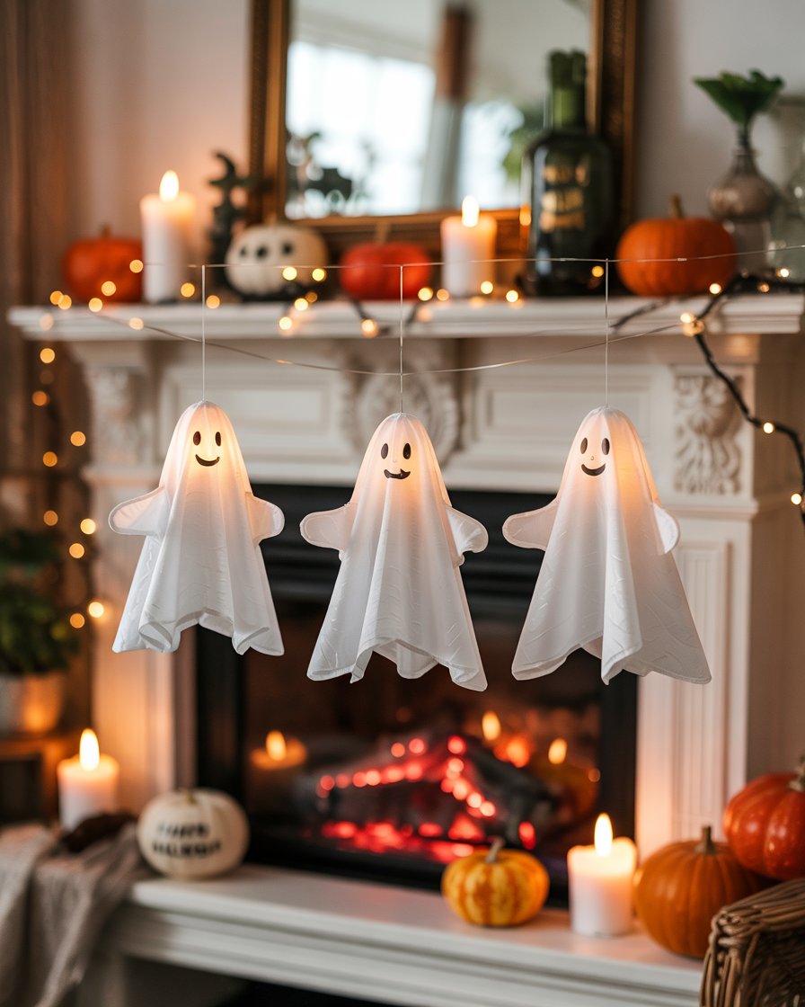 32 Halloween Mantle Decor Ideas for Spooky, Classy, Vintage and DIY ...