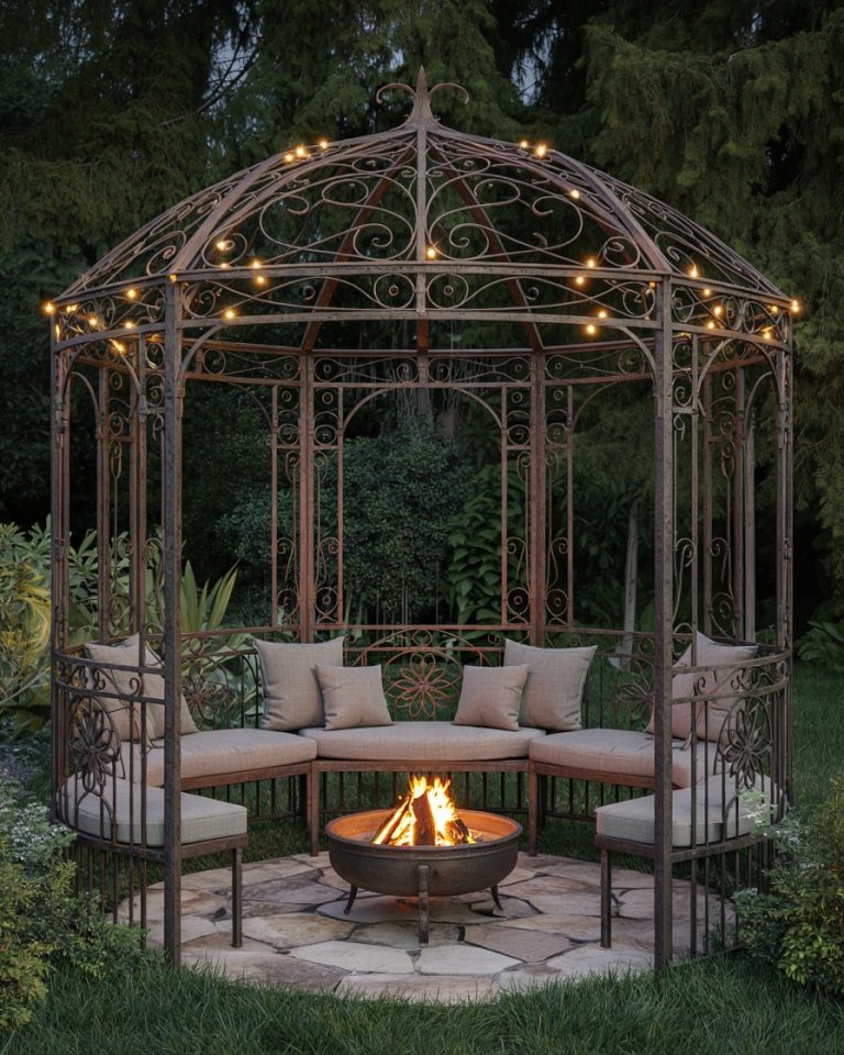 32 Creative Gazebo Ideas Backyard 2025 for Cozy Living, Outdoor ...