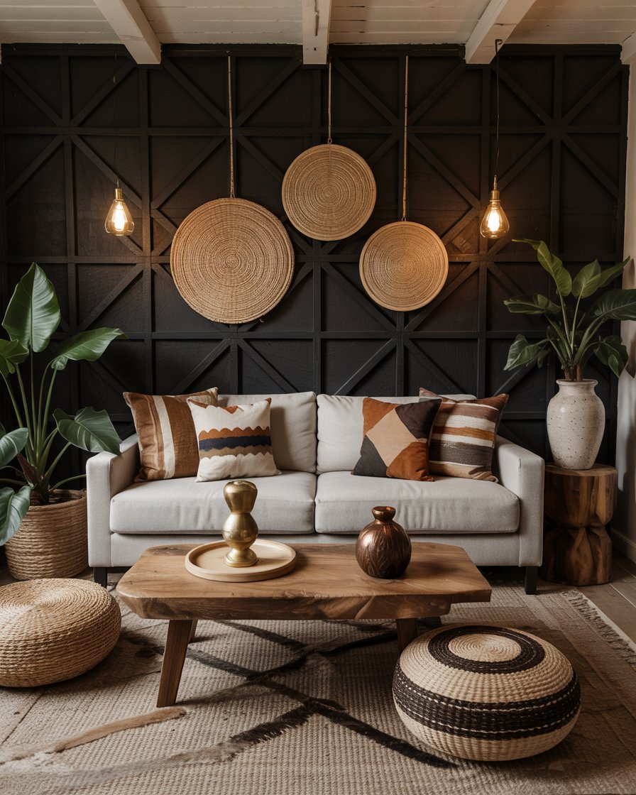 39 Dark Boho Living Room 2025 Ideas with Cozy Decor, Vintage Style, and ...