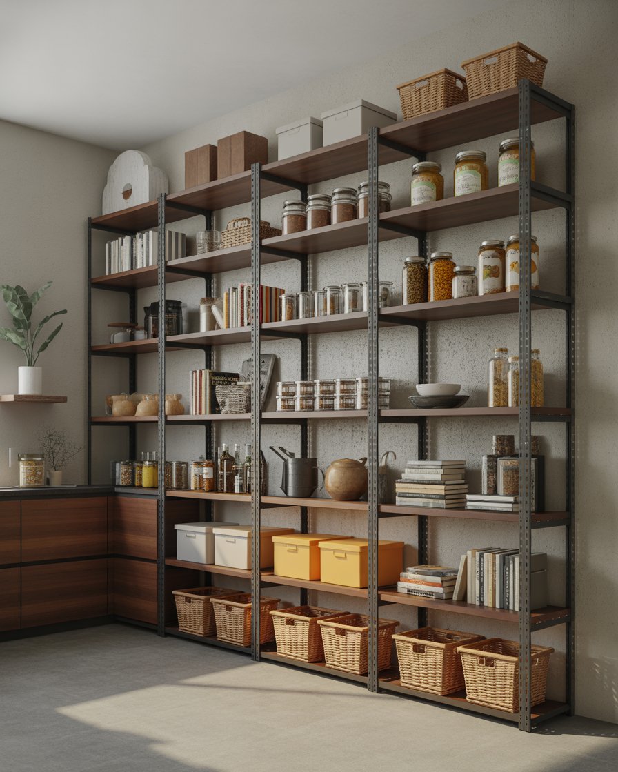 35 Pantry Shelving Ideas 2025 with DIY Wood Systems and Small Space ...