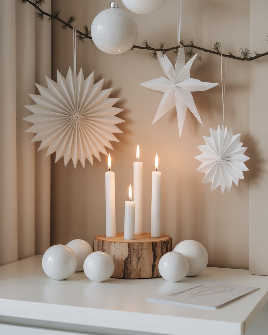 40 White Christmas Decor 2025 Ideas Elegant Living Room Outdoor Tree ...
