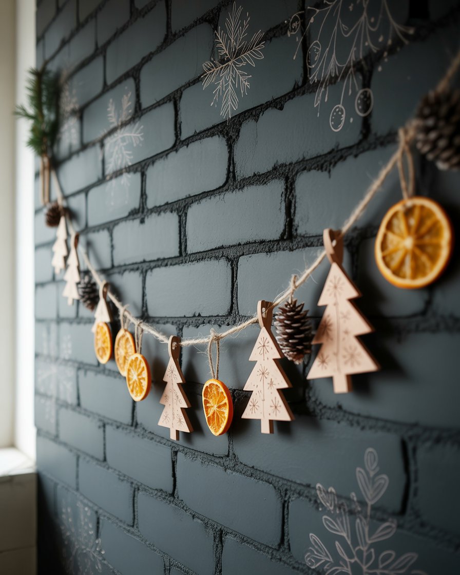 38 Garland Christmas Decor 2025 Ideas for Stairs Fireplace Doorway ...