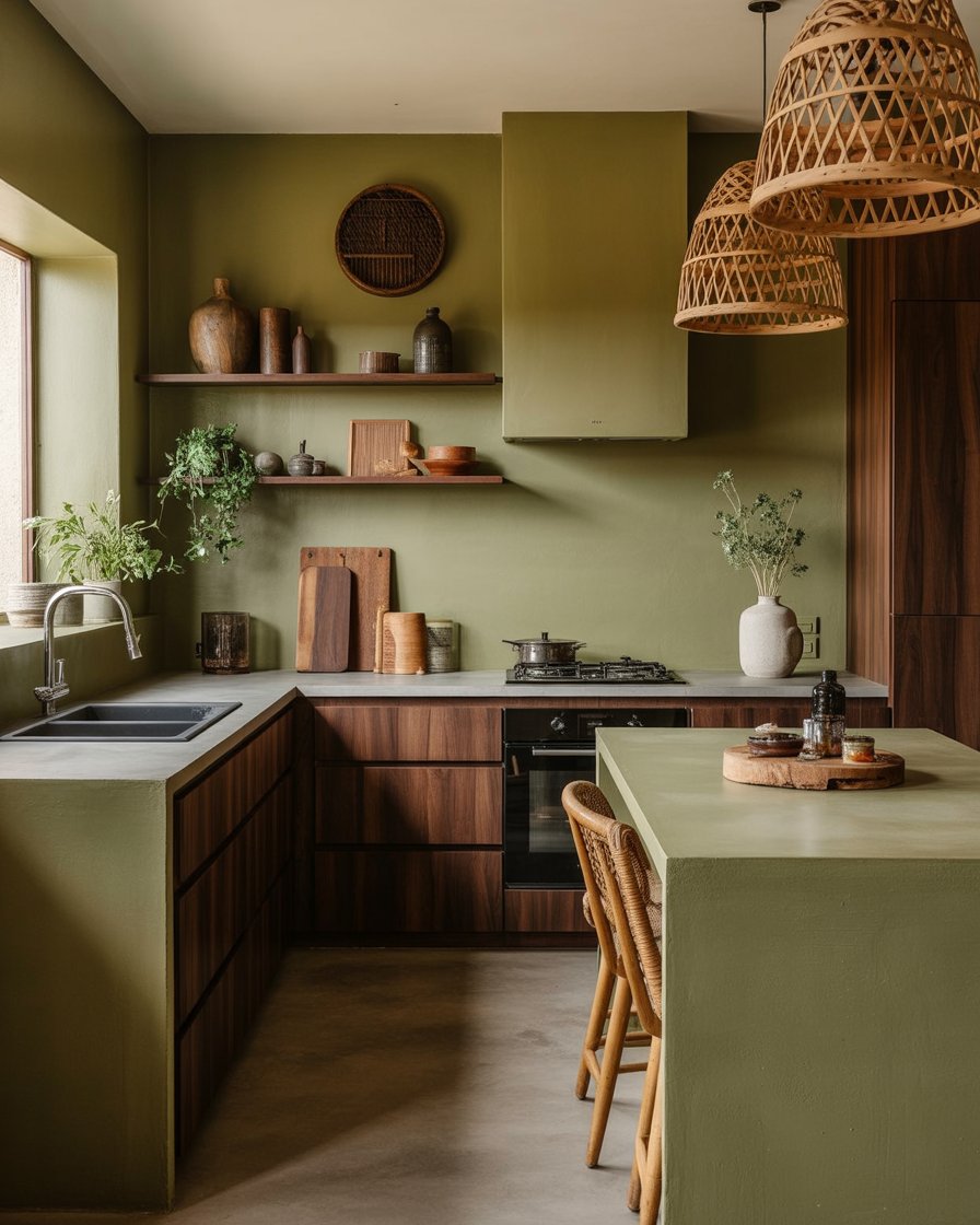 35 Best Kitchen Color Ideas 2025 with Walls Paint, Cabinets and Trendy ...