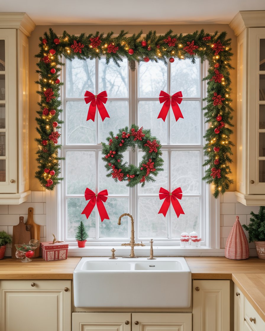 38 Garland Christmas Decor 2025 Ideas for Stairs Fireplace Doorway ...