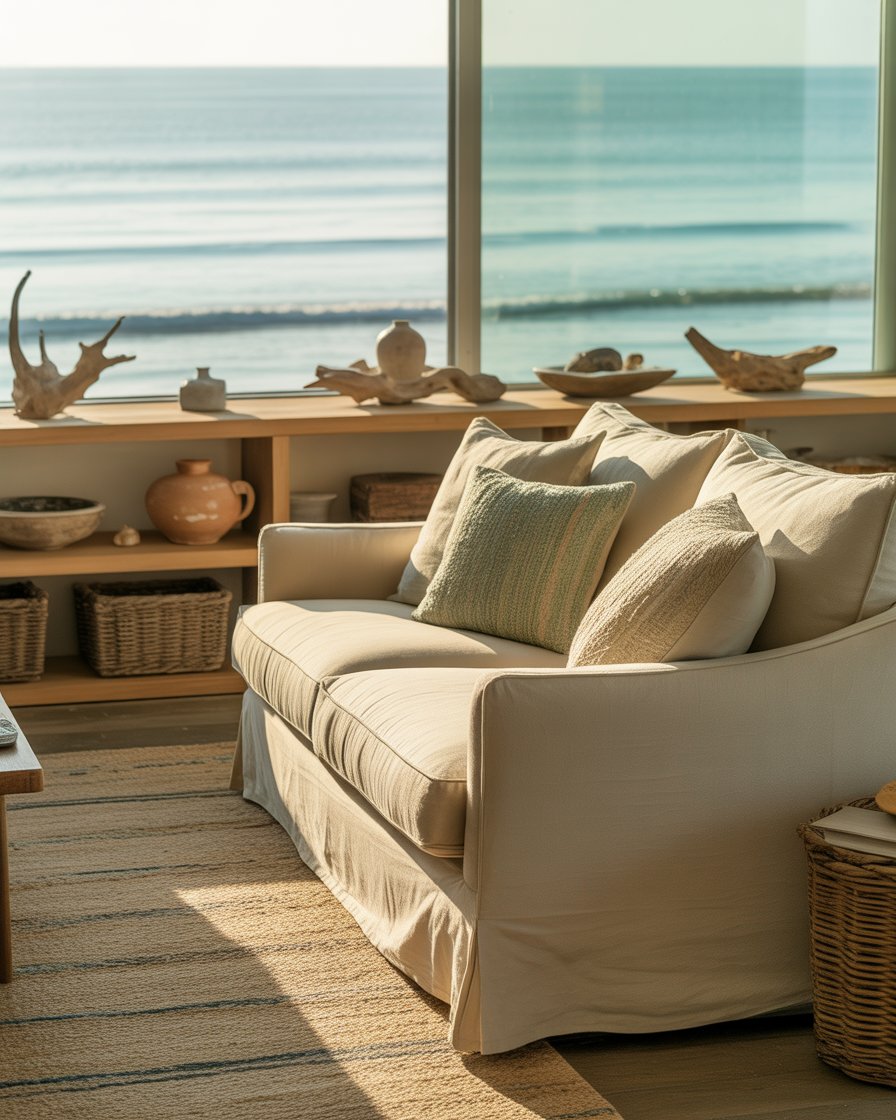 Earthy Living Room Ideas 2025 with Cozy Decor Natural Colors Green ...