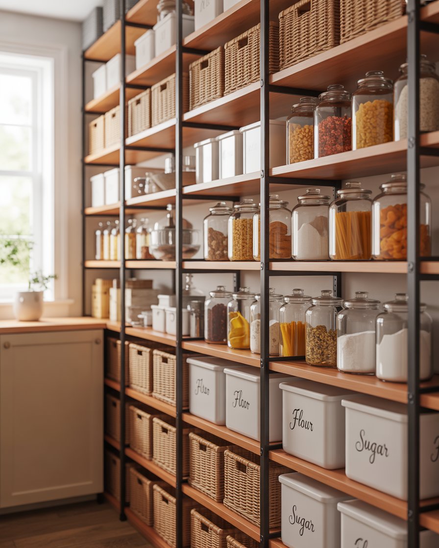 35 Pantry Shelving Ideas 2025 with DIY Wood Systems and Small Space ...