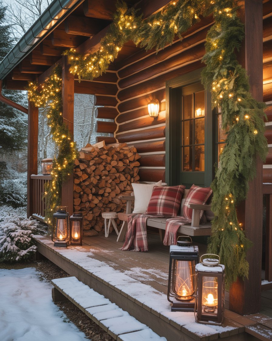 41 Front Porch Christmas Decor 2026 Ideas Rustic Farmhouse Modern ...
