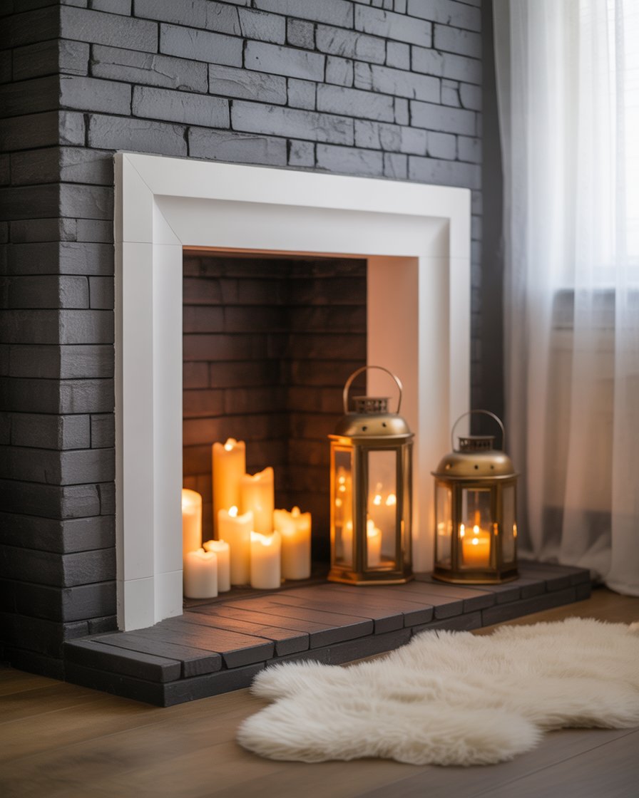 Fireplace Decor Ideas 33 Inspiring Ways to Style Brick Stone Faux and ...