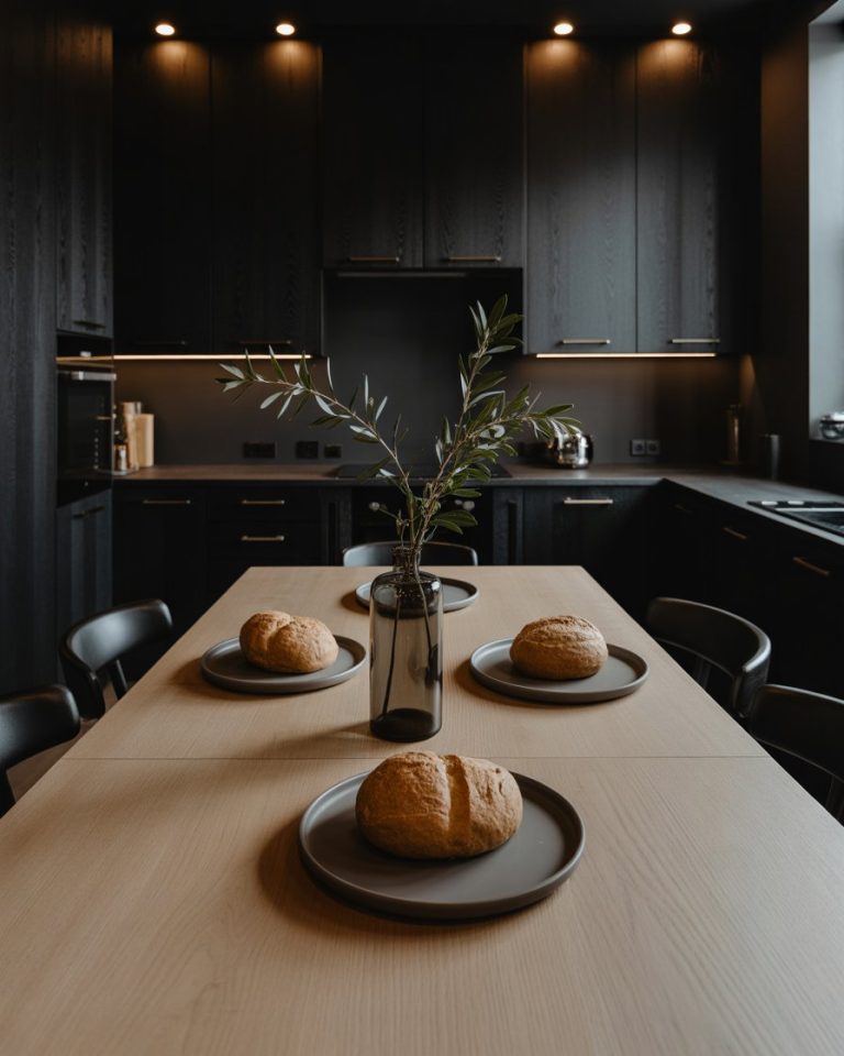 Black Kitchen Design Ideas: 36 Stylish Inspirations with Cabinets ...