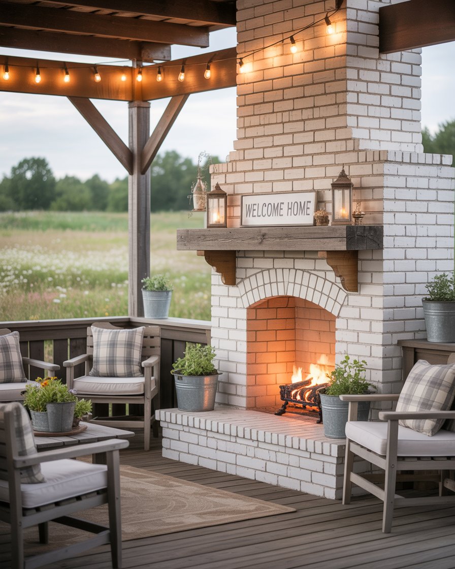Outdoor Fireplace Ideas for Backyards 39 Cozy Rustic Stone Gas and ...