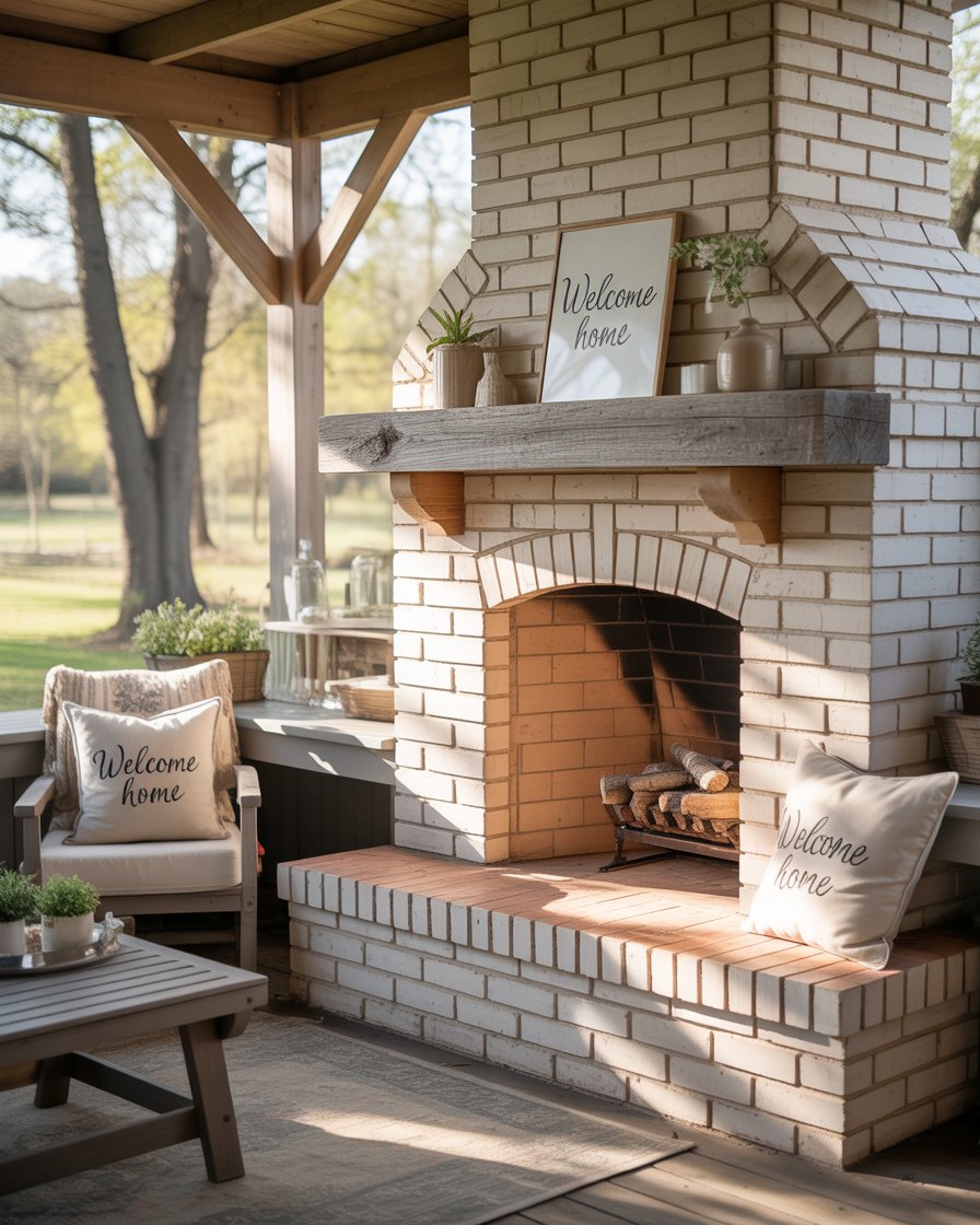 Outdoor Fireplace Ideas for Backyards 39 Cozy Rustic Stone Gas and ...
