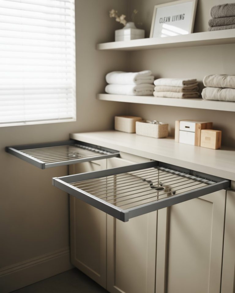 Laundry Room Organization 21 Smart Ideas for Storage Shelves Cabinets ...