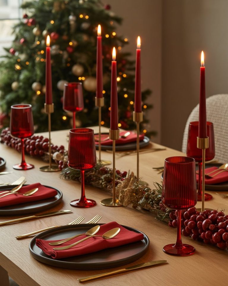 New Year’s Eve Table Decor Party 2026 with Diy Simple Silver Red Easy ...
