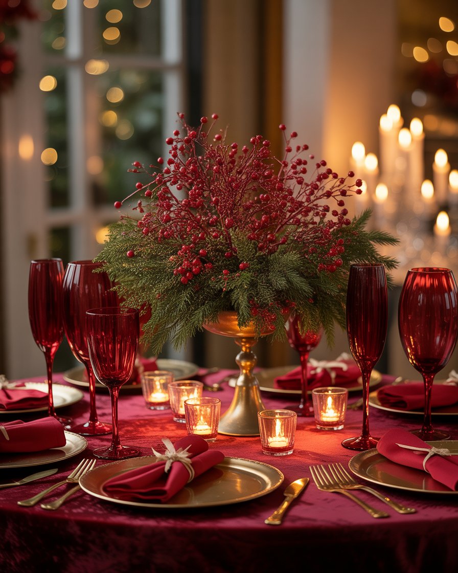 New Year’s Eve Table Decor Party 2026 with Diy Simple Silver Red Easy ...