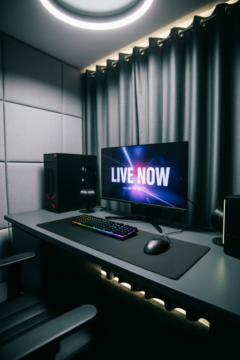 Gaming Room Setup 26 Ideas for Cozy, Luxury, Small Space and Aesthetic ...