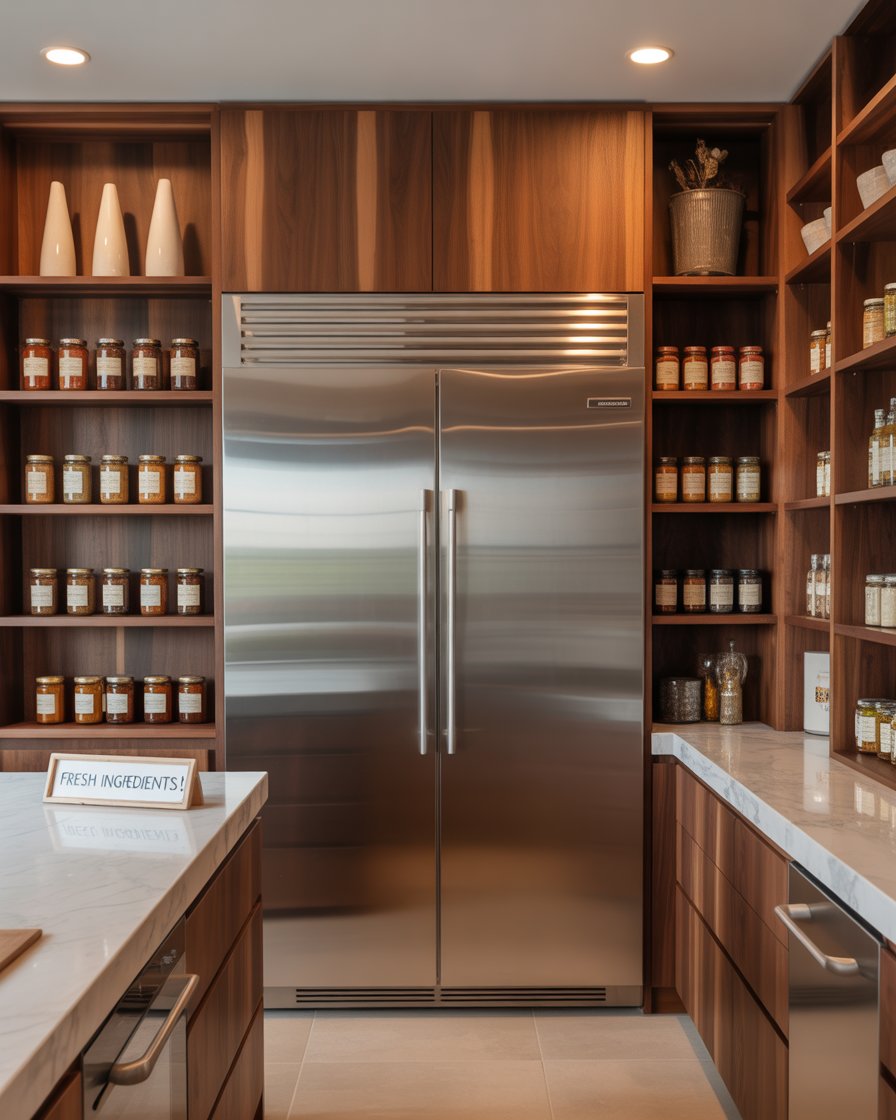 Walk In Pantry Ideas 21 Stylish Layouts with Shelving, Coffee Stations ...