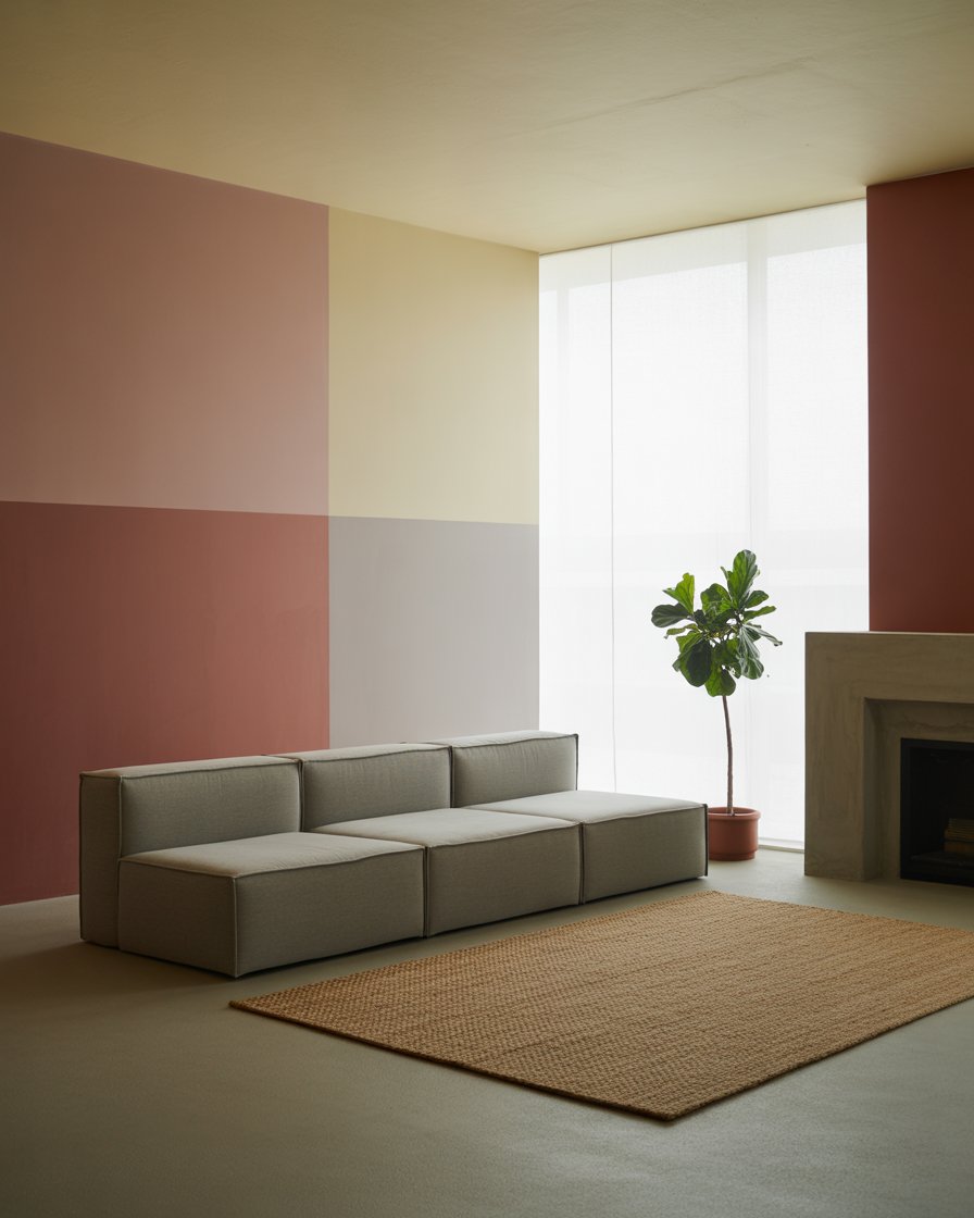 Accent Walls in Living Room Ideas Paint 2025: 30 Modern, Farmhouse and ...