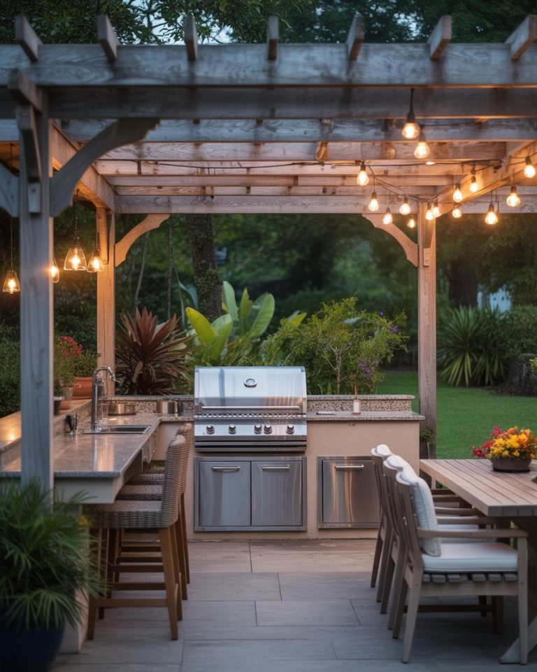 Outdoor Kitchen Design Ideas: 36 Stylish Layouts for Modern, Rustic ...