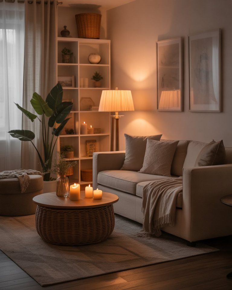 Cozy Living Rooms: 38 Warm Design Ideas for Modern Apartments and Small ...