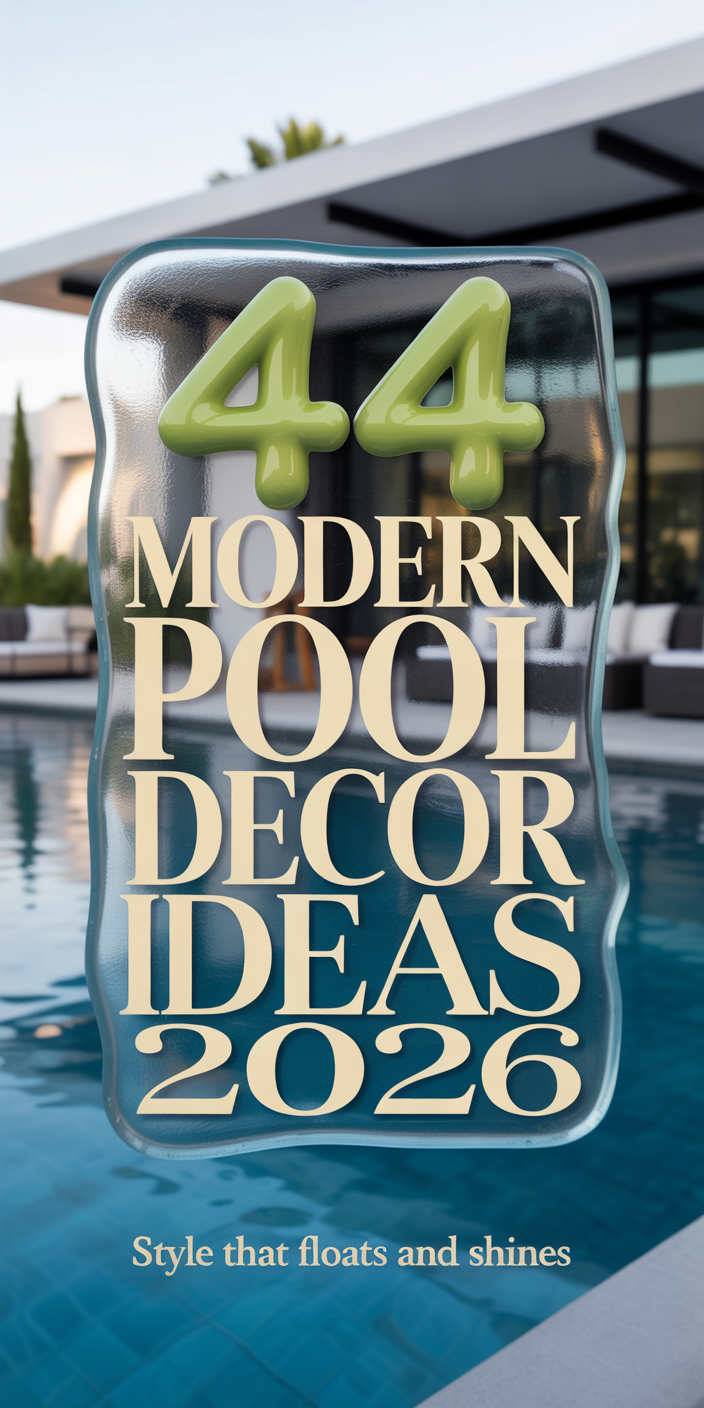 Pool Decor 2026: 44 Stunning Ideas for Floating, Outdoor, and Backyard ...
