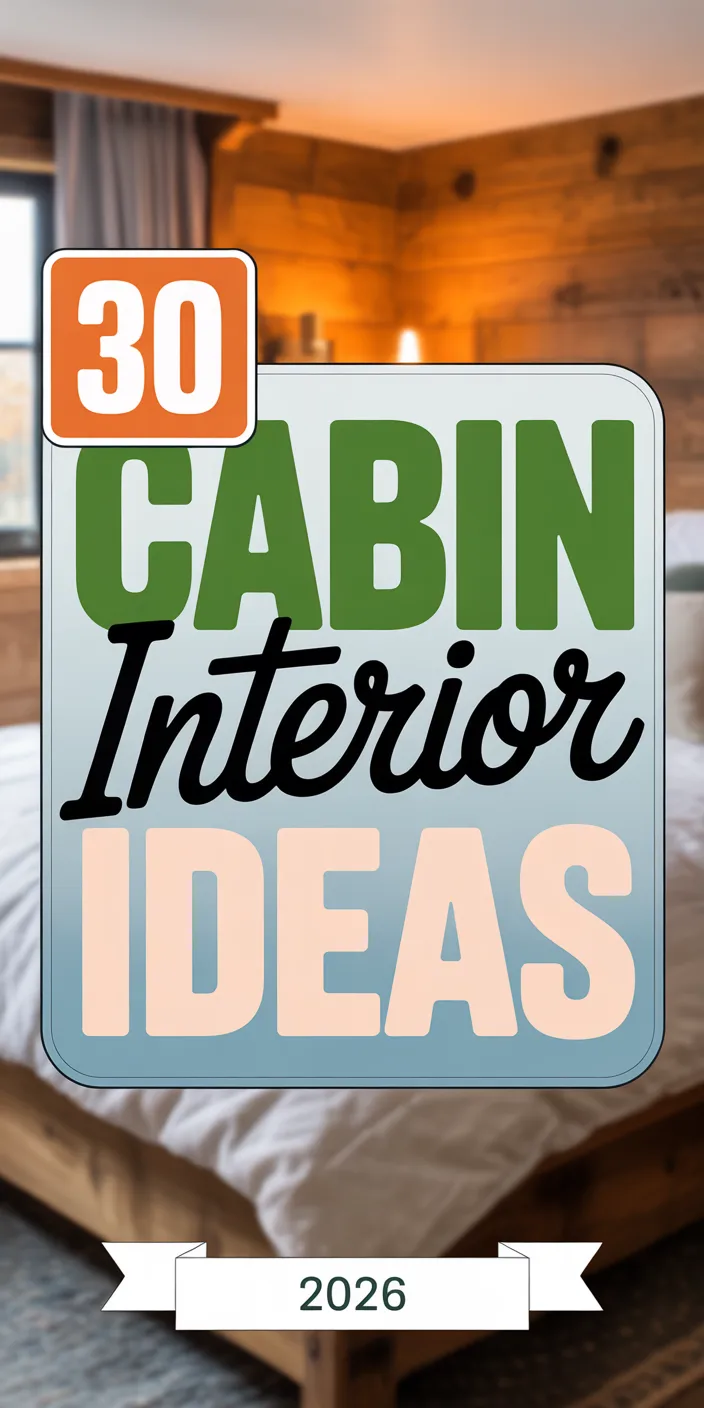 30 Jaw-Dropping Cabin Interior Ideas for 2026 That You Need to See ...